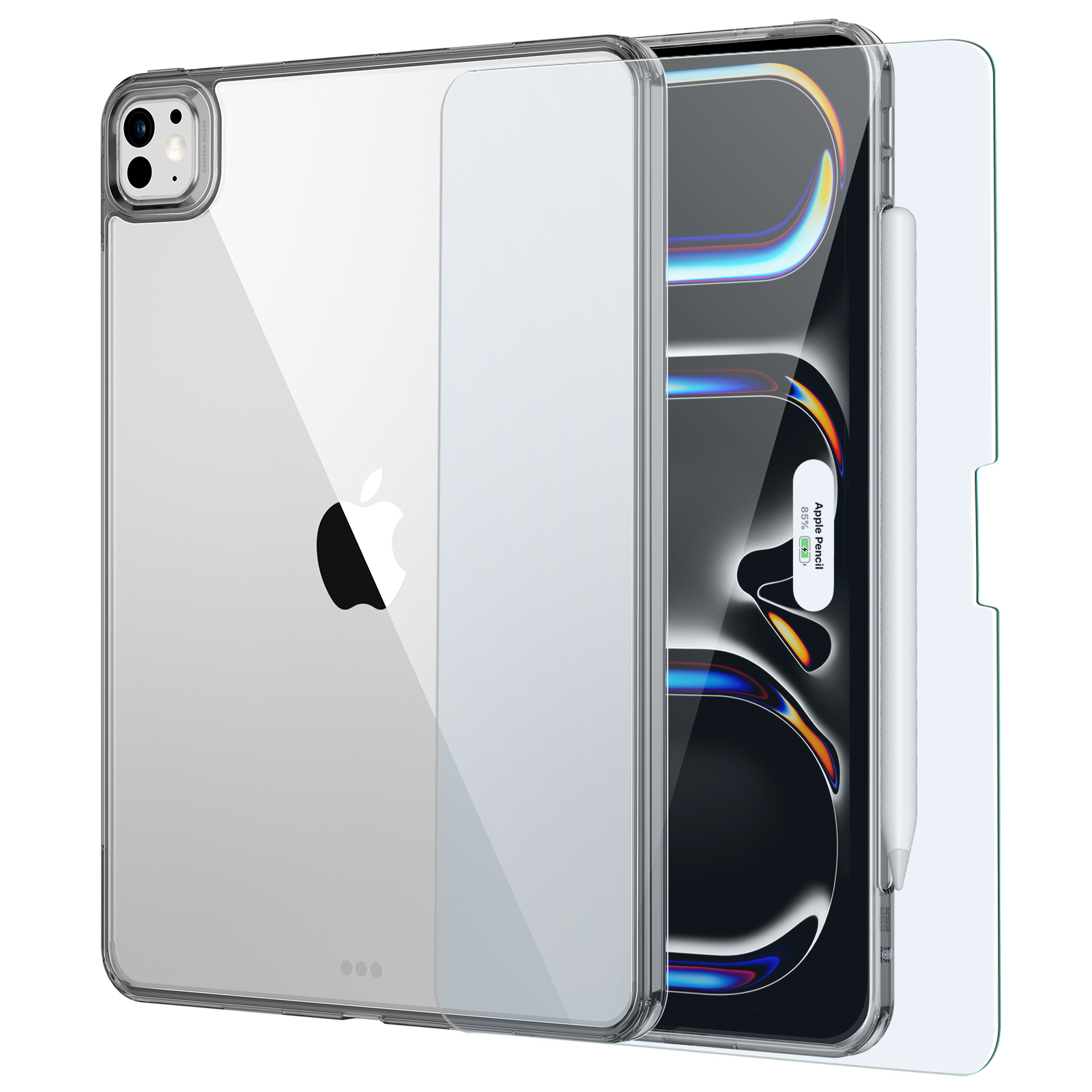 iPad Pro 13 Clear Case with Screen Protector